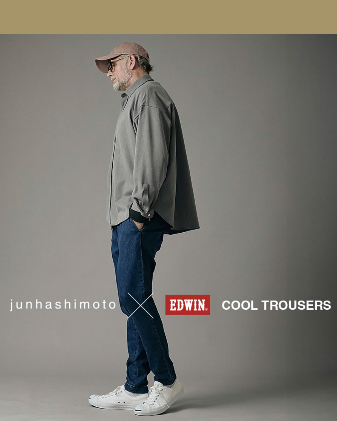 【スタイル提案】/ “ EDWIN COOL TROUSERS – ICE BLUE – / 1082420001 ” | junhashimoto